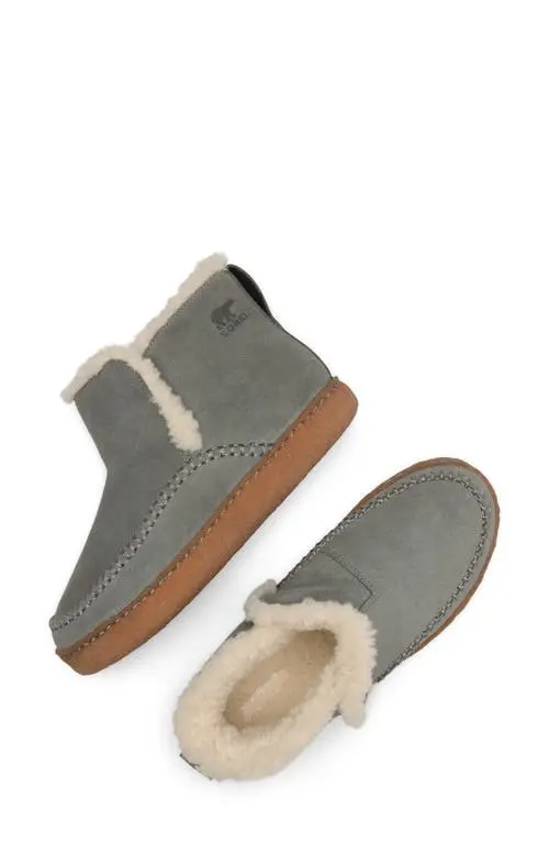 Sorel Nakiska Iii Faux Fur Lined Bootie - Quarry/gum 2