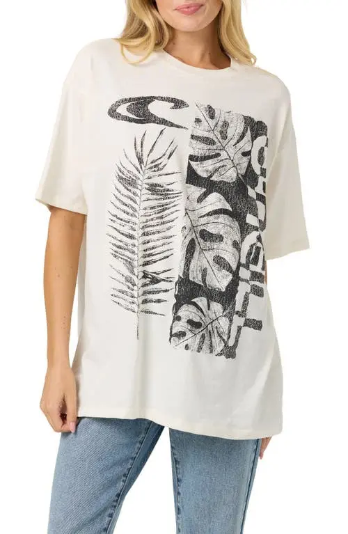 O'Neill Monsterra Oversized Graphic T-shirt - Tofu