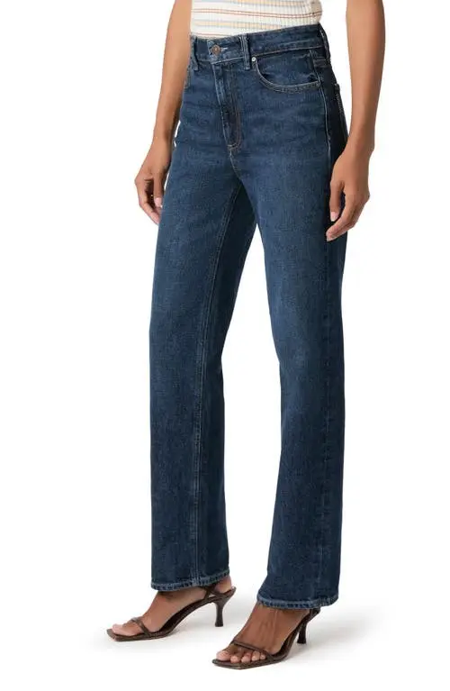 Paige Stevie High Waist Straight Leg Jeans
