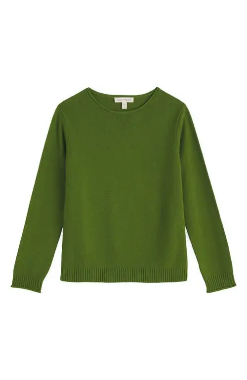 SEASALT CORNWALL Rosefinch Crewneck Merino Wool Blend Sweater