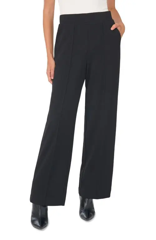 Vince Camuto Pintuck Wide Leg Pull-on Pants
