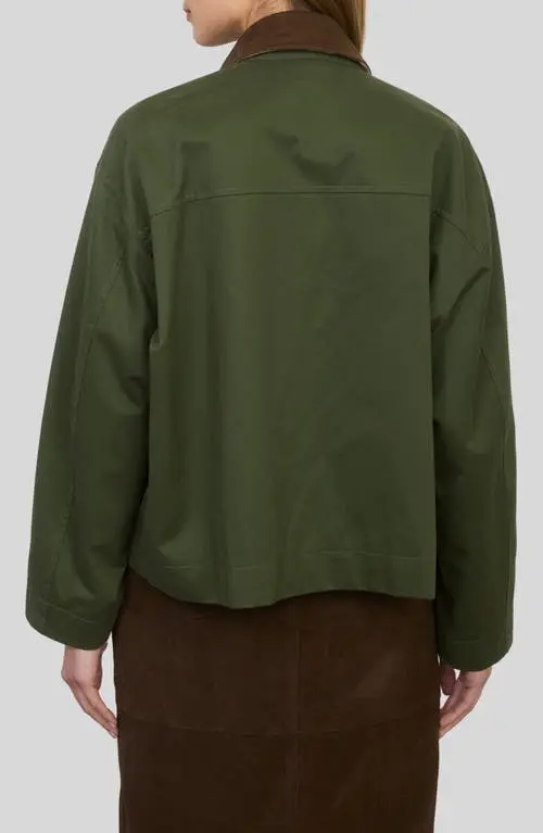 ZOE AND CLAIRE Cotton Utility Jacket
