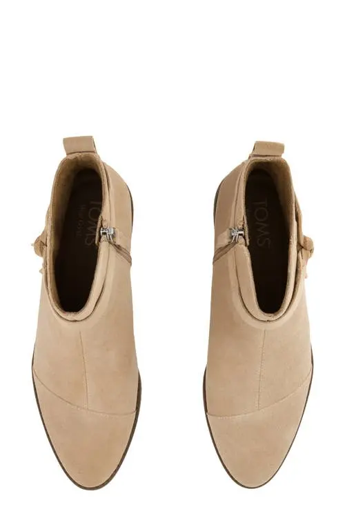Toms Stacy Tassel Ankle Bootie - Medium Beige