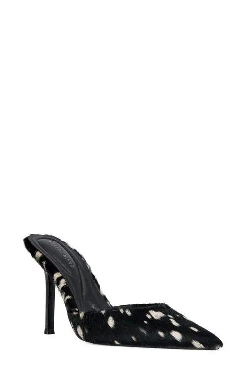 AZALEA WANG Cambie Calf Hair Mule