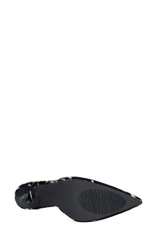 AZALEA WANG Cambie Calf Hair Mule