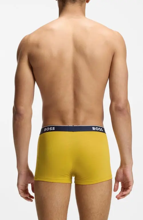 BOSS 3-pack Trunks - Open Green