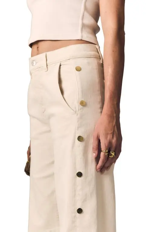 LE JEAN Frankie Studded Barrel Leg Jeans