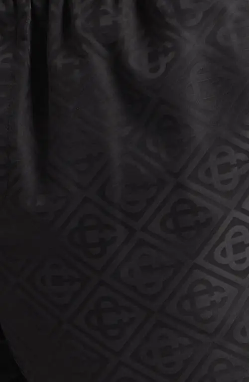 Casablanca Diamond Logo Jacquard Swim Trunks