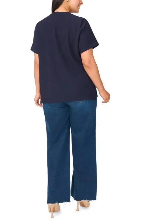 Vince Camuto Textured T-shirt
