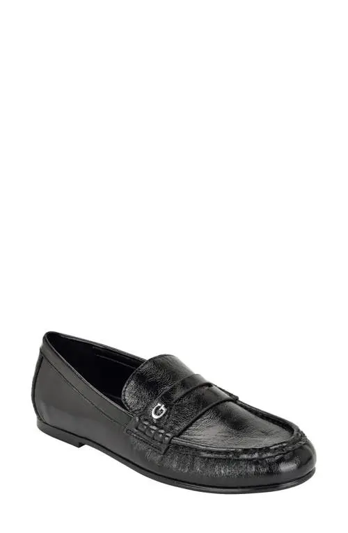 Guess Raivoo Penny Loafer - Black/black