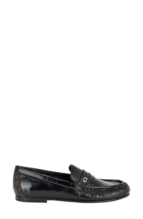 Guess Raivoo Penny Loafer - Black/black