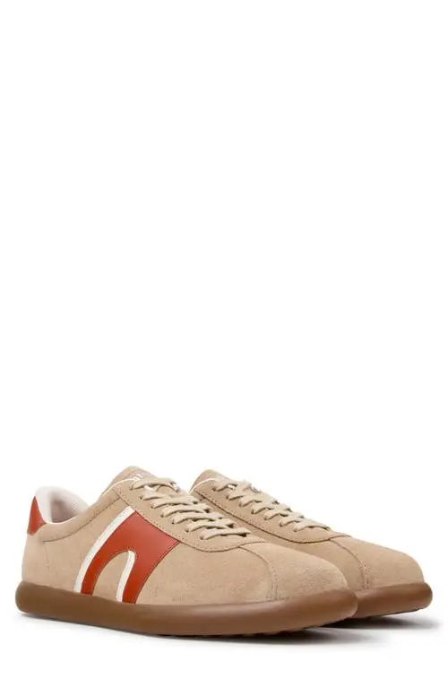 Camper Pelotas Soller Leather Sneaker - Light Beige