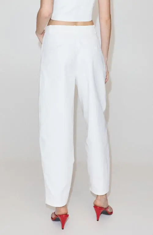 Mango High Waist Balloon Pants