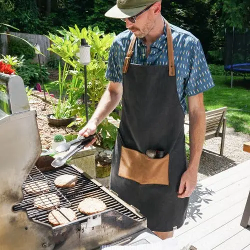 FOSTER & RYE Canvas Grilling Apron