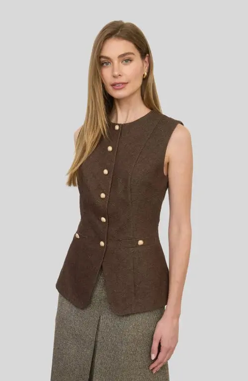 ZOE AND CLAIRE Diamond Quilted Vest
