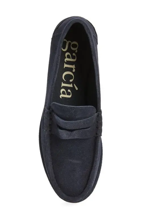 PEDRO GARCIA Sergia Loafer - Navy Castoro