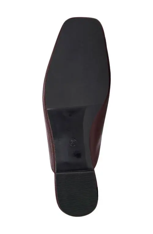 AZALEA WANG Raphael Flat Mule - Chocolate