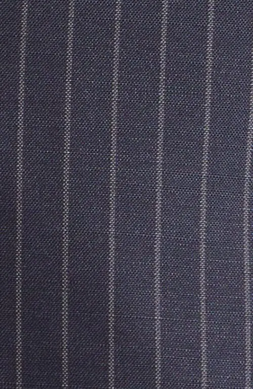TOM FORD Chalk Stripe Double-breasted Sport Coat - Ucc Navy