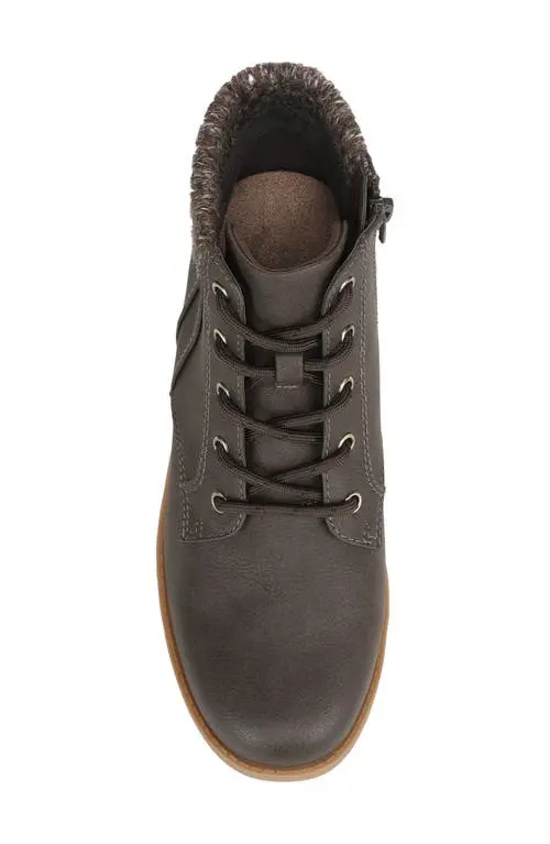 Dr. Scholl'S Daphne Bootie With Knit Collar - Dark Brown