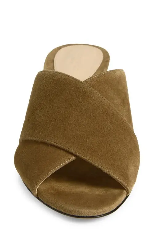 Le Monde Beryl Luca Kitten Heel Slide Sandal