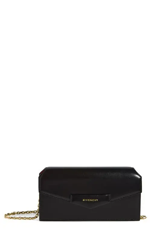 Givenchy Antigona Wallet On A Chain - Black