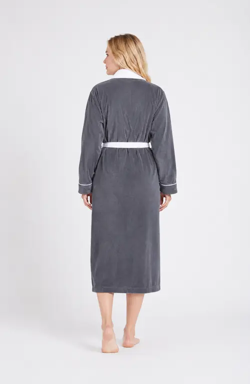 WRAPPED IN A CLOUD Spa Robe - Gray