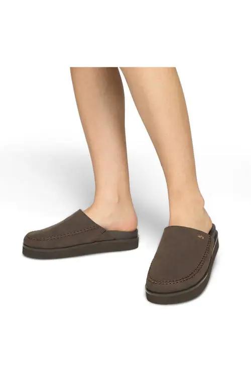 Roxy Kahiki Platform Mule - Brown