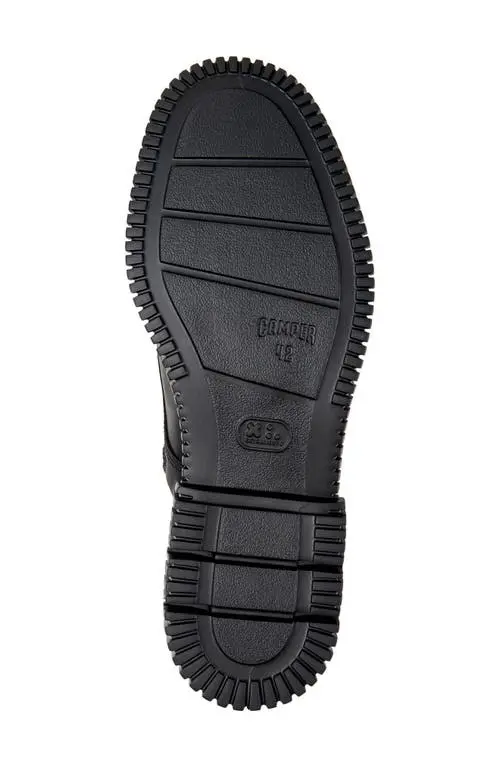 Camper Pix Leather Ankle Boot - Black