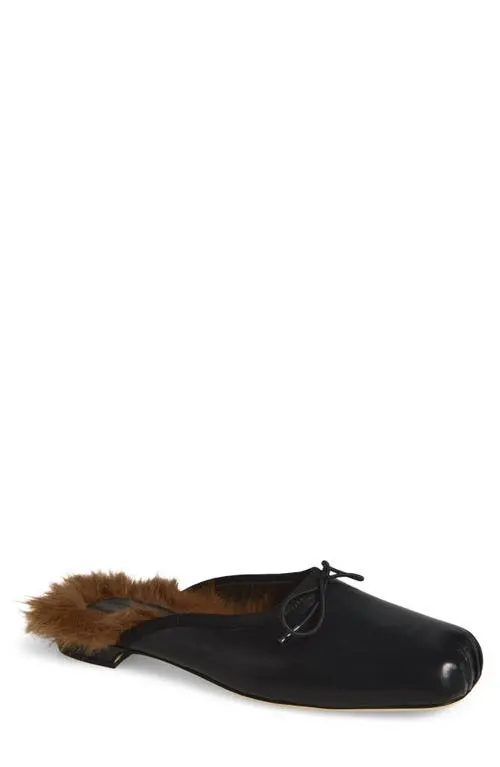 Simone Rocha Faux Fur Lined Mule