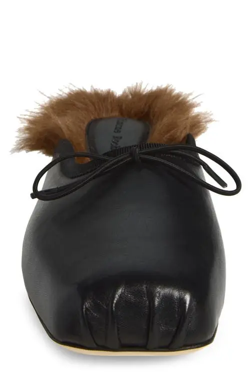 Simone Rocha Faux Fur Lined Mule