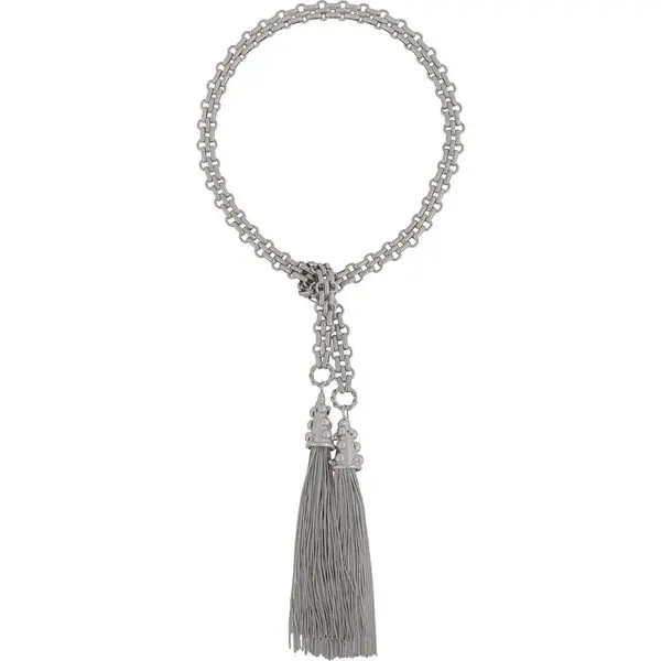 Sylvia Toledano Tie Pendant - Silver