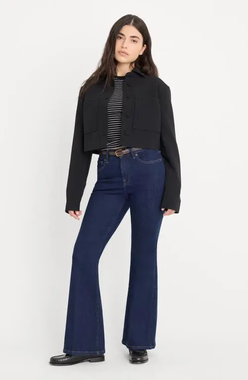 Good American Good Legs Flare Jeans
