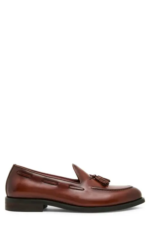 Steve Madden Elgin Leather Loafer - Tan Leathe
