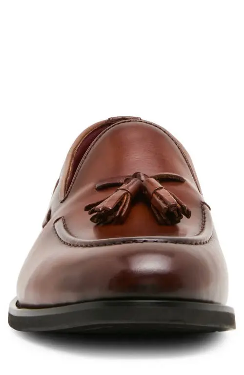 Steve Madden Elgin Leather Loafer - Tan Leathe