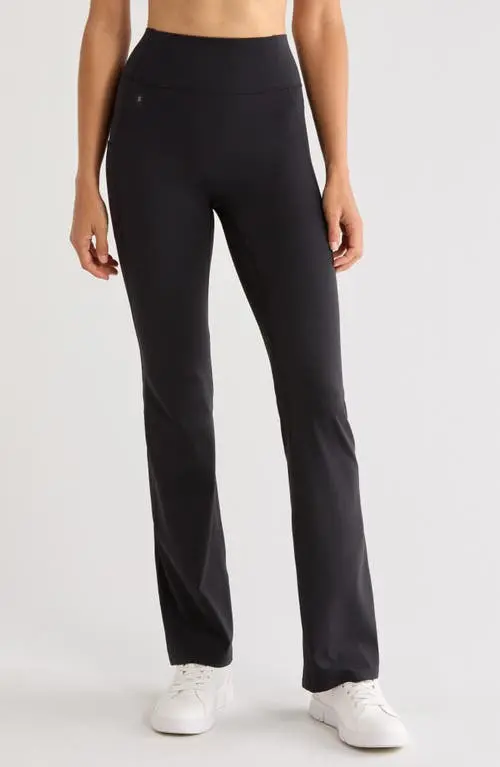 On Studio High Waist Flared Performance Pants - Black