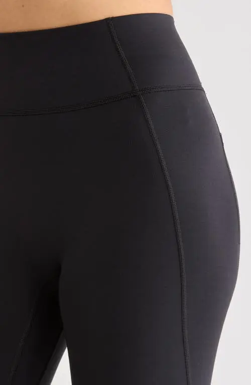On Studio High Waist Flared Performance Pants - Black