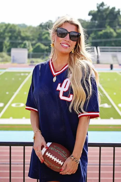 BOWOOD LANE Playmaker Football Charm Necklace