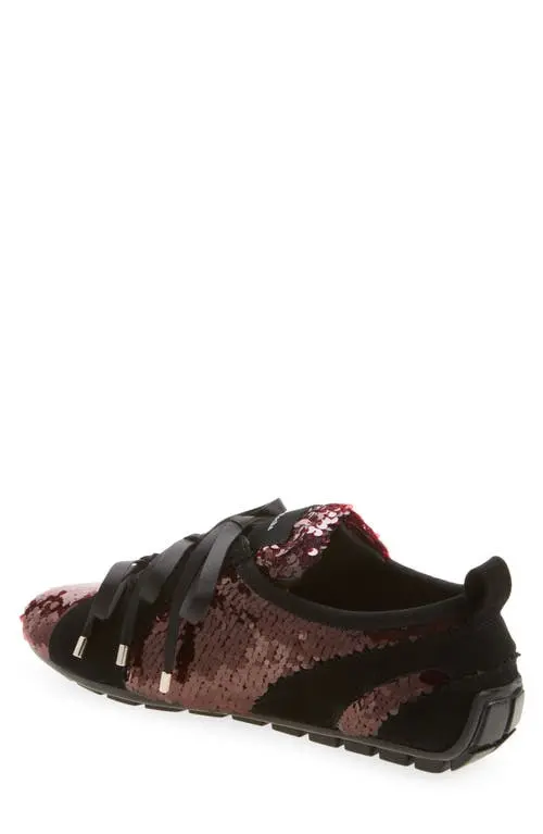 Simone Rocha Sequin Ballerina Grip Trainer Sneakers