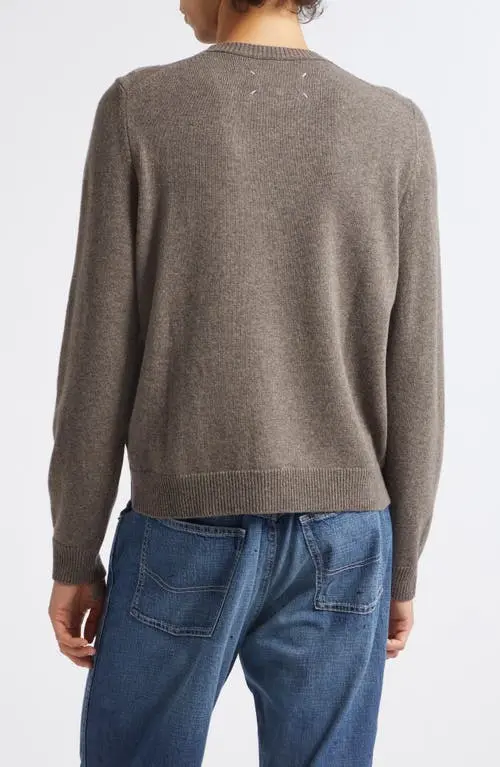 MAISON MARGIELA Trompe L'oeil Virgin Wool Sweater