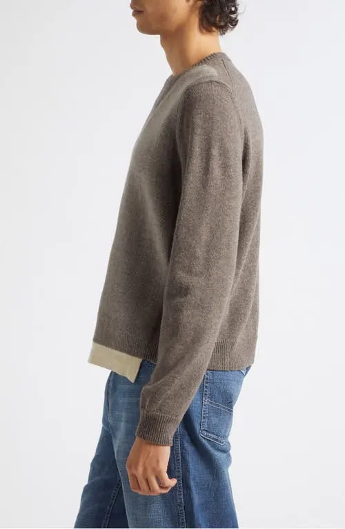 MAISON MARGIELA Trompe L'oeil Virgin Wool Sweater
