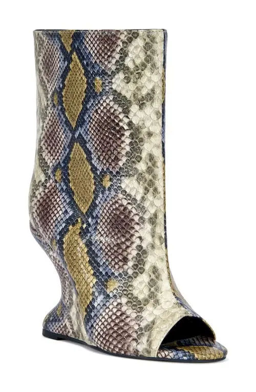 AZALEA WANG Faoi Open Toe Bootie