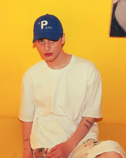 LE PERE Embroidered Logo Baseball Cap