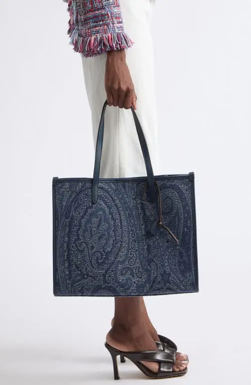 Etro Love Trotter Jacquard Tote