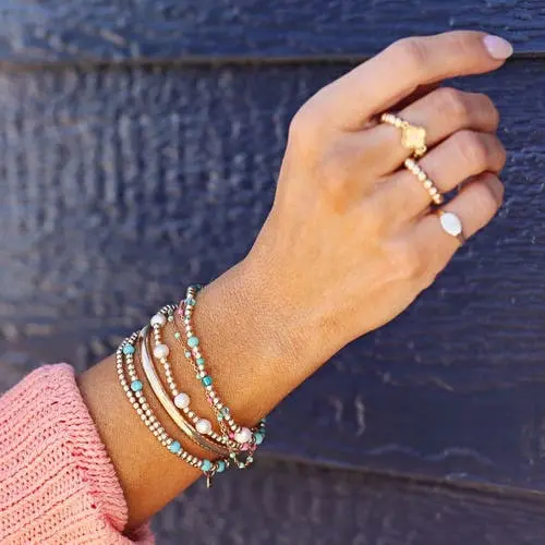BOWOOD LANE Halston Beaded Bracelet