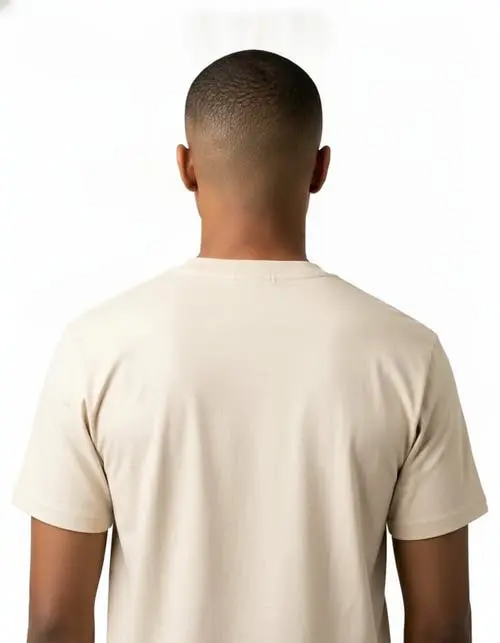 AMIR JAMES CLOTHIERS Thankyougod" Graphic T-shirt - Bone