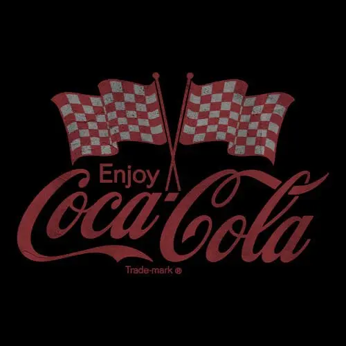 COCA COLA Enjoy The Flags Graphic T-shirt