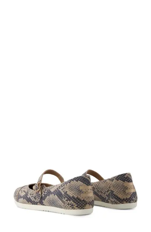 Toms Alpargata Mary Jane Flat - Medium Beige