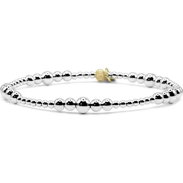 BOWOOD LANE Sterling Beaded Bracelet