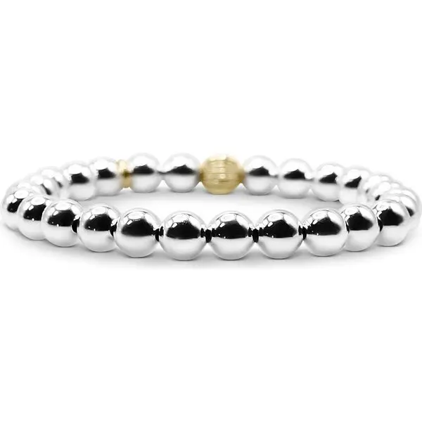 BOWOOD LANE Sterling Beaded Bracelet