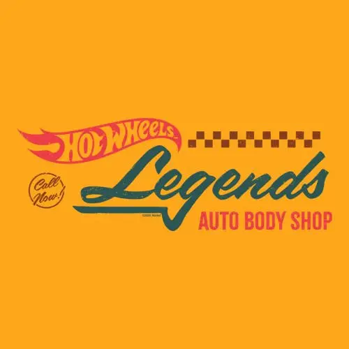HOT WHEELS Legends Auto Body Shop Graphic T-shirt